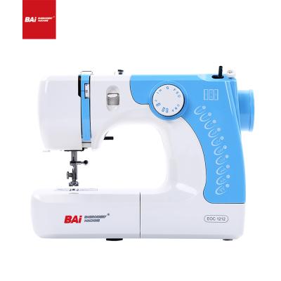 China Electric Single Needle Sewing Machine BAI Mini Portable Sewing Machine for sale