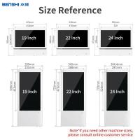 China Custom Elevator LCD Display 18.5 Inch Wall Mounted Digital Signage Display for sale