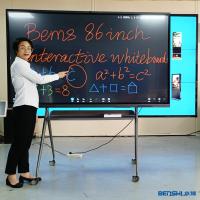 China 75 Inch 4k Android Smart Interactive Whiteboard TV HD Ultra Digital Screen for sale