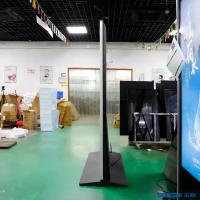 China Double Side Floor Standing Digital Signage LCD Advertising Display Screen for sale