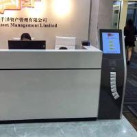 China Self Service Queue Management Kiosk 17 Inch / 19 Inch Wireless LCD Display for sale