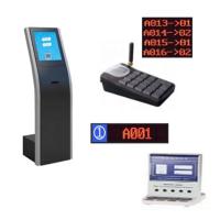 China Self Service Queue Management Kiosk 17 Inch / 19 Inch Wireless LCD Display for sale