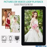 China Touch Screen All In One PC Wall Mounted Digital Signage Display 10.1 Inch for sale