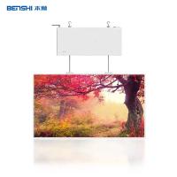 China 55 Inch LCD TV Hanging Advertising Digital Signage Double Sided for sale