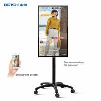 China Mobilable Touch Screen Kiosk Live Streaming Broadcast Equipment Projector for sale