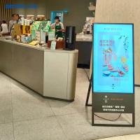 China 43'' Floor Standing Supermarketing Touch Screen Lcd Display Digital Signage for sale