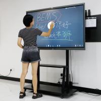 China 85 Inch 86 Inch 4k Interactive Electronic Whiteboard  For School for sale