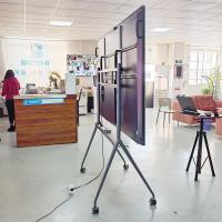 China 85 Inch 86 Inch 4k Interactive Electronic Whiteboard  For School for sale