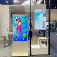 China 100 Inch 85 Inch 75 Inch 65 Inch 43 Inch  55 Inch Touch Screen Kiosk Display for sale