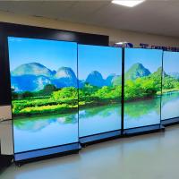 China Custom Floor Standing Digital Signage 100 Inch 98 85 75 4k Usb Hdmi Out Lan Wifi for sale