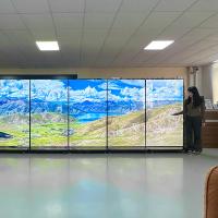 China 75 85 98 100 Inch LCD Video Wall Display 4k Floor Standing LCD Advertising Display for sale