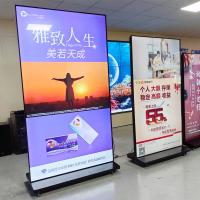 China Indoor Floor Standing Digital Signage Monitor LED Video Wall For Advertising for sale