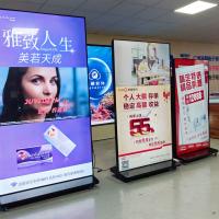China Indoor Floor Standing Digital Signage Monitor LED Video Wall For Advertising for sale