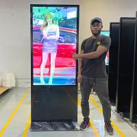China Business Floor Standing Digital Signage LCD Touch Screen Kiosk Advertising Display for sale
