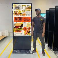 China Commercial Floor Standing Digital Signage Stand 43