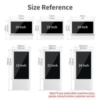 China Full HD Elevator LCD Display Wall Mounted LCD Advertising Digital Signage for sale