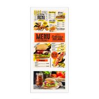 China Ultra Slim Elevator LCD Display Double Screen Monitor LCD Advertising Display for sale