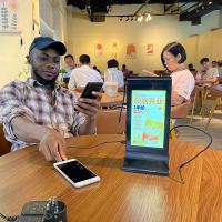 China Android Indoor LCD Advertising Display Smart Touch Screen Table for Coffee / House / Hotel for sale