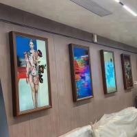 China CE Wall Mounted Digital Signage 32 Inch 43 Inch 55 Inch 65 Inch Photo Frame Wall Display for sale