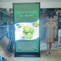 China 86 Inch LED Display Screen Floor Standing Outdoor Waterproof Video Wall Advertising Display for sale