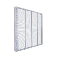 China TV P2.5 P3.91 Transparent LED Display Screen LED Display Curtain Window Glass for sale