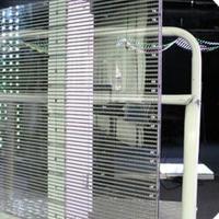 China TV P2.5 P3.91 Transparent LED Display Screen LED Display Curtain Window Glass for sale