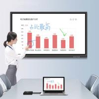 China 65 75 86 98 Inch 4k Interactive Whiteboard Smart TV Board All In One Screen Panel With Camera for sale