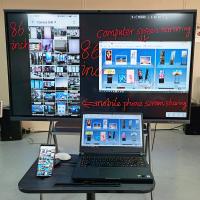 China 4k Android Ops 85 Inch Interactive Whiteboard For Classroom / Business for sale