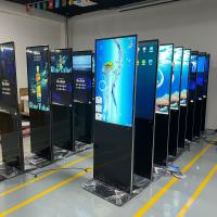 China Floor Standing Vertical Interactive Digital Signage Totem LCD TV Touch Screens Kiosk Advertising Display for advertising for sale