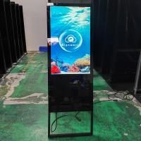 China 32 43 55 inch indoor touch screen lcd outdoor advertising player totem kiosk CMS software led display digital signage for sale