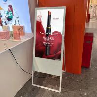 China Finger Thick 32/43 Inch Super Slim LCD Display Advertising Player Digital Signage Totem for sale