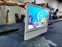 China 18.5 Inch 21.5 Inch Elevator LCD Advertising Display Wall Mounted Advertising Screen for sale
