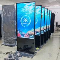 China Indoor LCD Monitor Touch Screen Kiosk Floor Stand Advertising Display Digital Signage Player Built In Min pci for sale