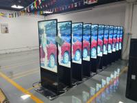 China Indoor LCD Monitor Touch Screen Kiosk Floor Stand Advertising Display Digital Signage Player Built In Min pci for sale