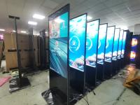 China 4K Android Full Screen Floor Standing Digital Signage Kiosk For Shopping Mall for sale