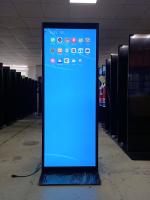 China Elegant Floor Standing Digital Signage Display Wifi LCD Screen Totem Kiosk 55 Inch for sale