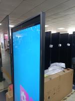 China Elegant Floor Standing Digital Signage Display Wifi LCD Screen Totem Kiosk 55 Inch for sale