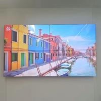 China Indoor Video Wall Monitor Display Narrow Bezel 2K 4K HD 2x3 3x3 LCD Digital Menu Boards for sale