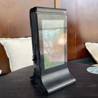 China 7 Inch Table Touch Screen LCD Display Menu Billborad Advertising Player Wity Battery for sale