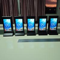China 7 Inch WiFi Touch LCD Digital Signage Double Sides Restaurant Table Advertising Screen Player Menu Display for sale