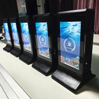 China 7 Inch Restaurant Smart Table Interactive Touch Screen Lcd Display Coffee Support Mobile Phone Charging for sale