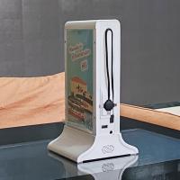 China 7 Inch Table Advertising Menu LCD Display Touch Screen With  Another Side Paper Poster for sale