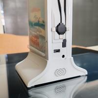 China 7 Inch Table Advertising Menu LCD Display Touch Screen With  Another Side Paper Poster for sale