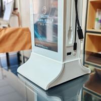China 7 Inch Table Advertising Menu LCD Display Touch Screen With  Another Side Paper Poster for sale