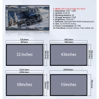 China 43 Inch Wall Mounted Picture Video Player LCD Display Interactive Digital Signage Advertising Screens For Shop Mall for sale