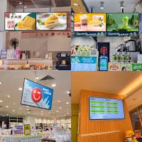 China 43 Inch Wall Mounted Picture Video Player LCD Display Interactive Digital Signage Advertising Screens For Shop Mall for sale