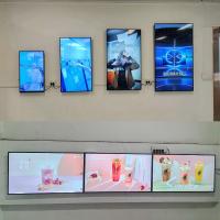 China 43 Inch Wall Mounted Picture Video Player LCD Display Interactive Digital Signage Advertising Screens For Shop Mall for sale