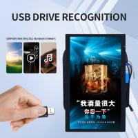 China 21.5 Inch 1st gen Android Advertising Backpack Screen Portable LCD Display Human Walking Digital Sigange With Battery for sale