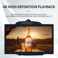 China 21.5 Inch 1st gen Android Advertising Backpack Screen Portable LCD Display Human Walking Digital Sigange With Battery for sale