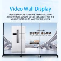 China 75 85 98 Inch Floor Standing Digital Signage Full Screen Kiosk Totem Advertising LCD Display for sale